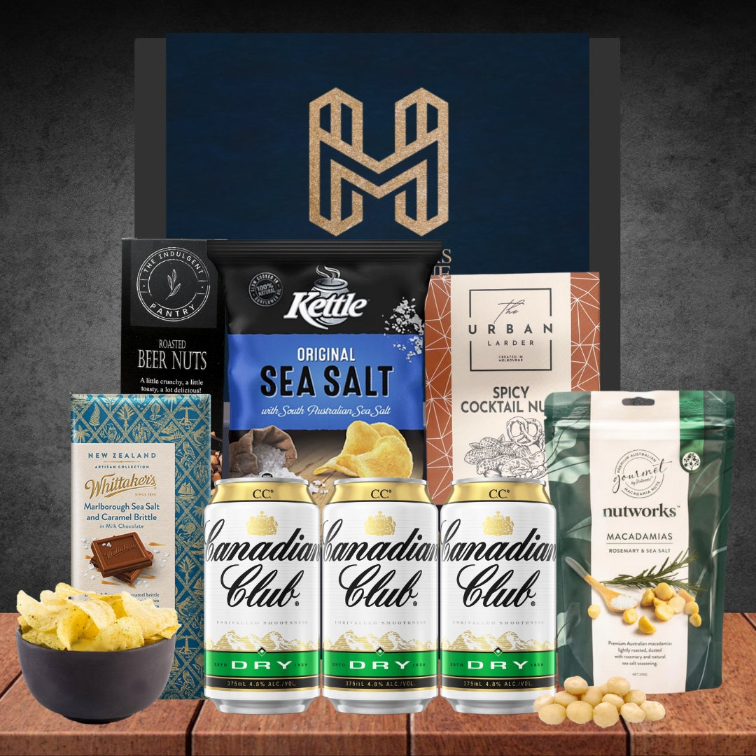 Hamper with Canadian Club – Gift Hampers Melbourne