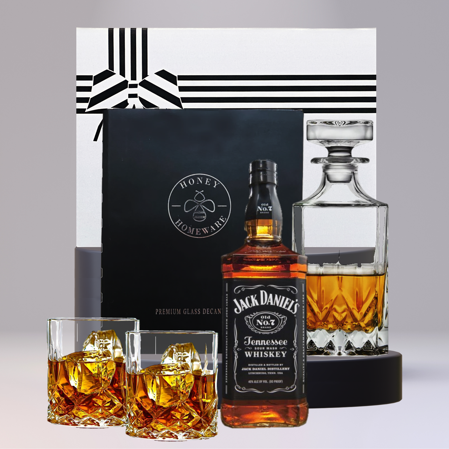 Jack Daniel's Tennessee Whiskey & Decanter