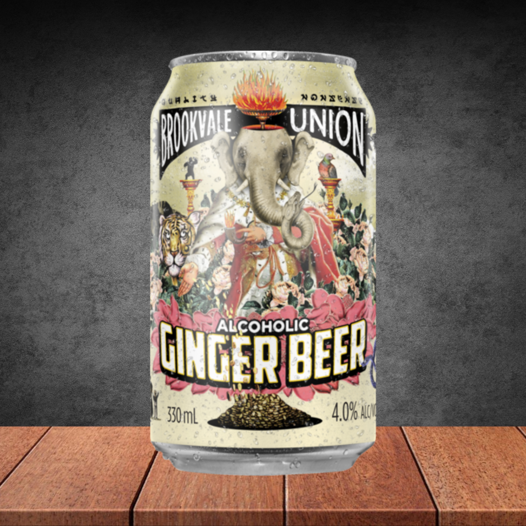 Brookvale Union Ginger Beer Can 330ml