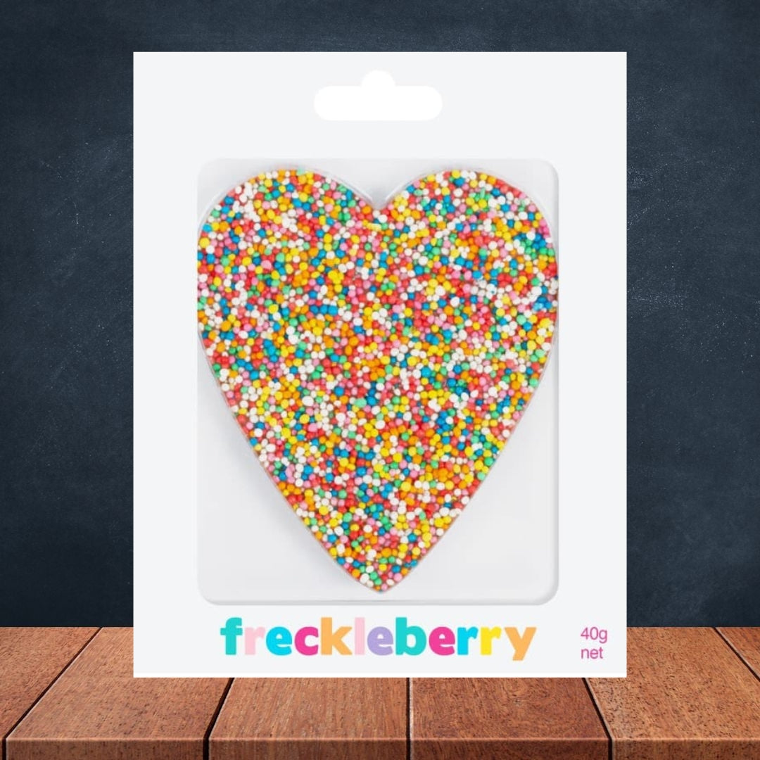 Freckleberry Heart Chocolate Freckle