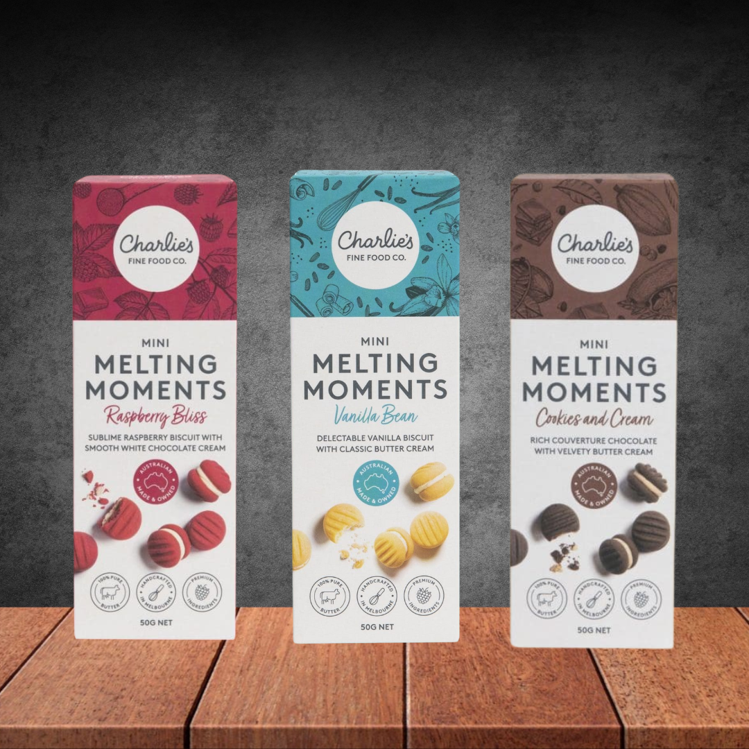 Charlie's Cookies Mini Melting Moments 50g