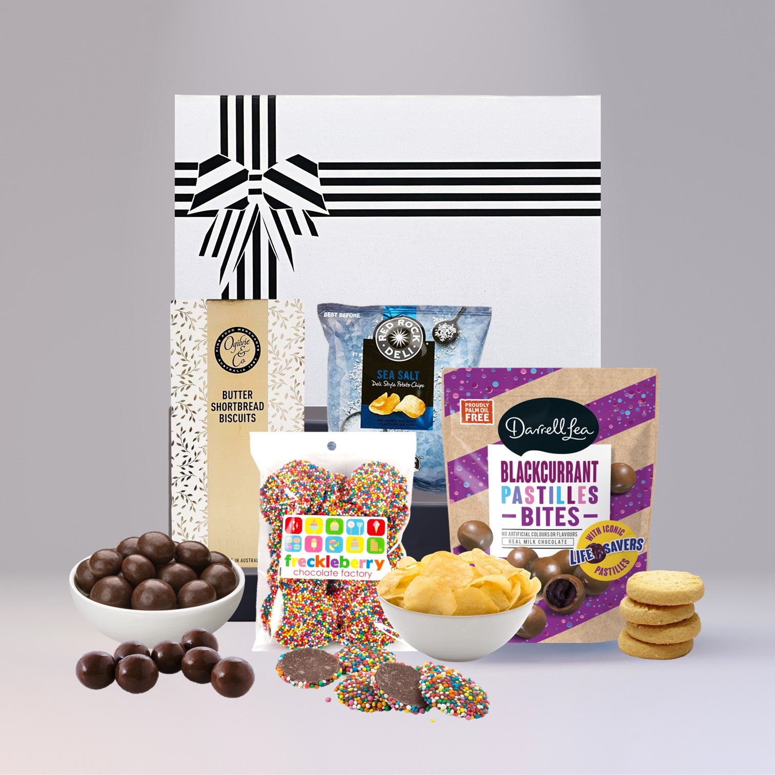 Chocolate Freckles & Shortbread Goodie Box