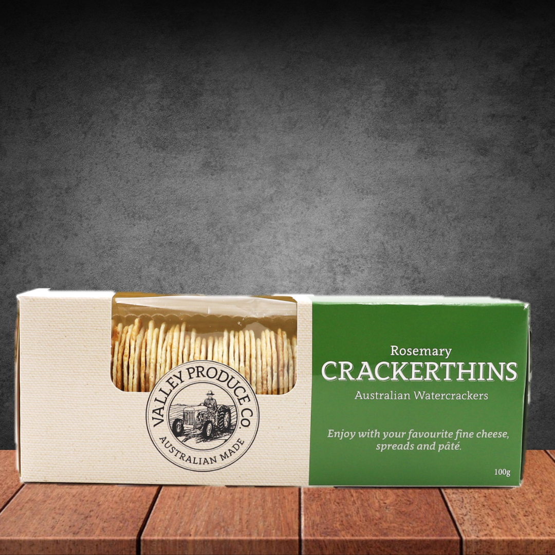Valley Produce Co Rosemary Crackerthins 100g