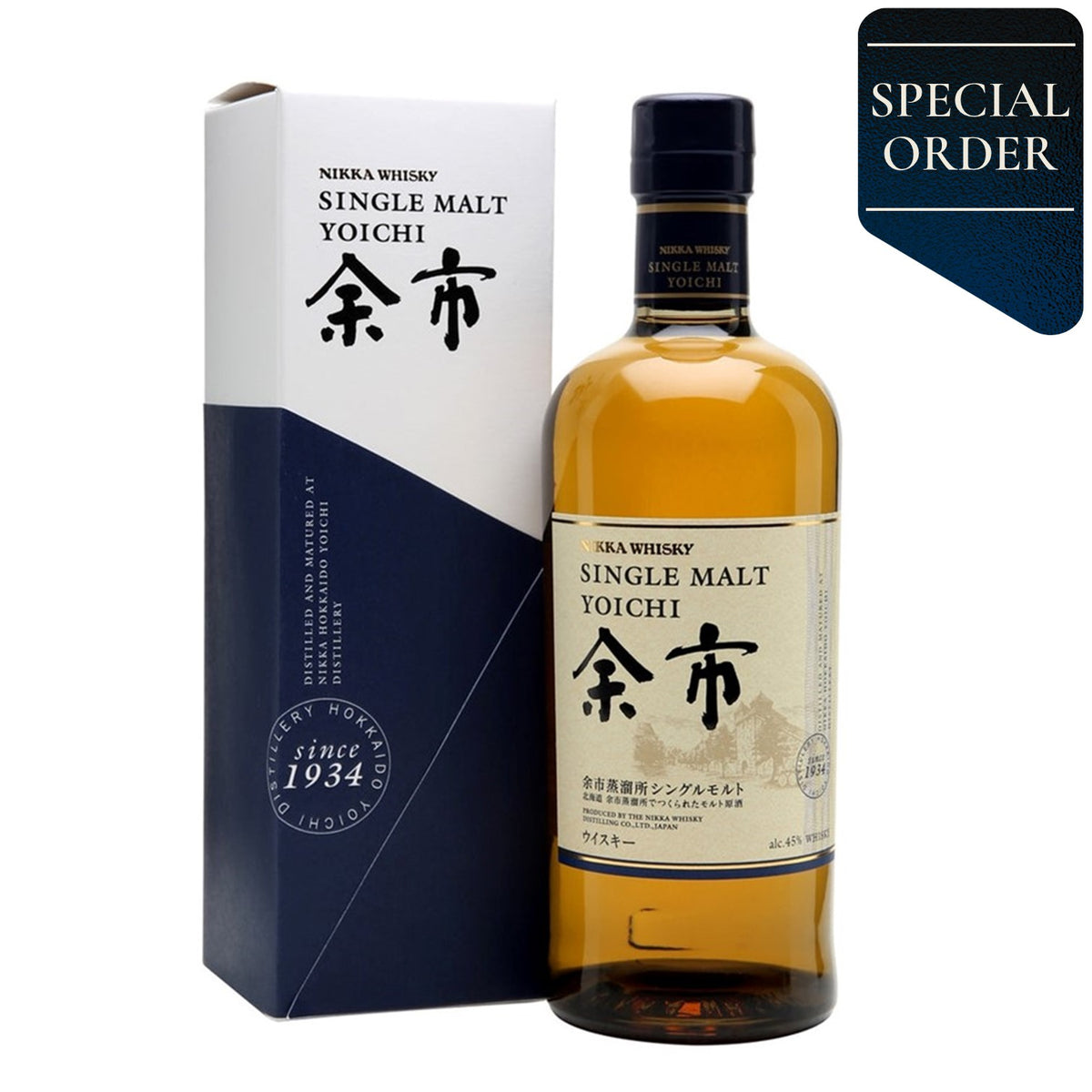 Nikka Yoichi Single Malt Japanese Whisky 700ml