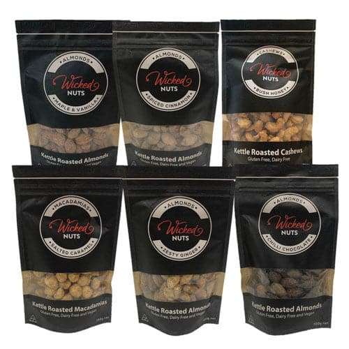 Wicked Nuts Craft Nut Varieties 100g